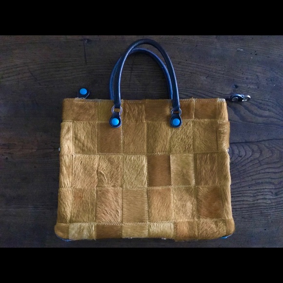 GABS | Bags | Gabs Italian Leather Wool Felted Tote | Poshmark